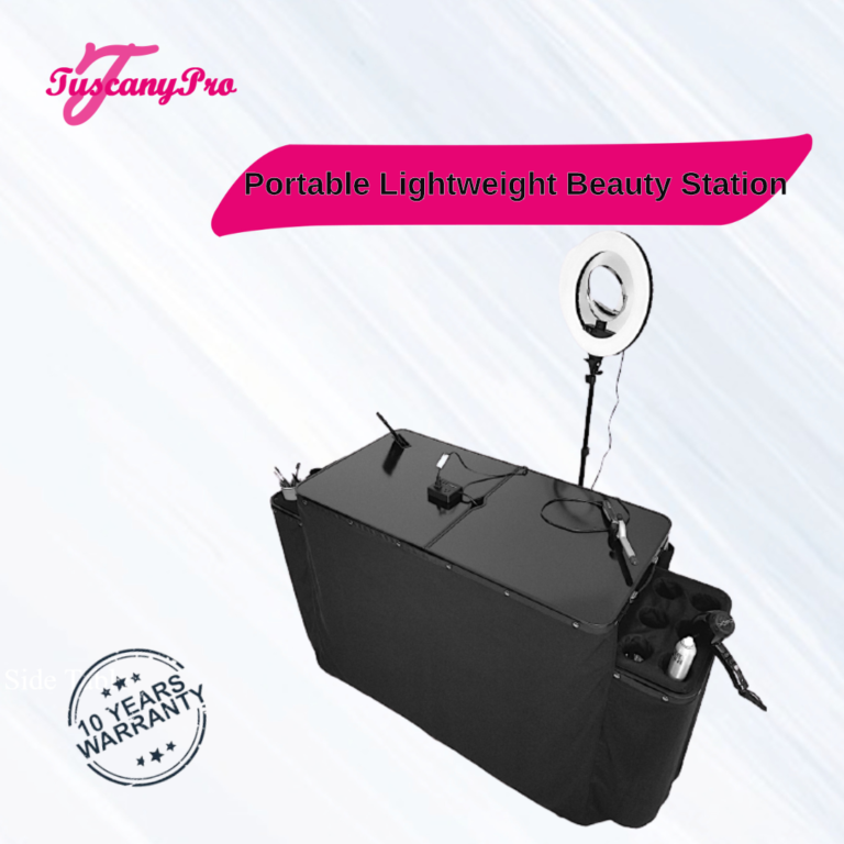 TuscanyPro Portable Lightweight Beauty Station | Tuscany Pro