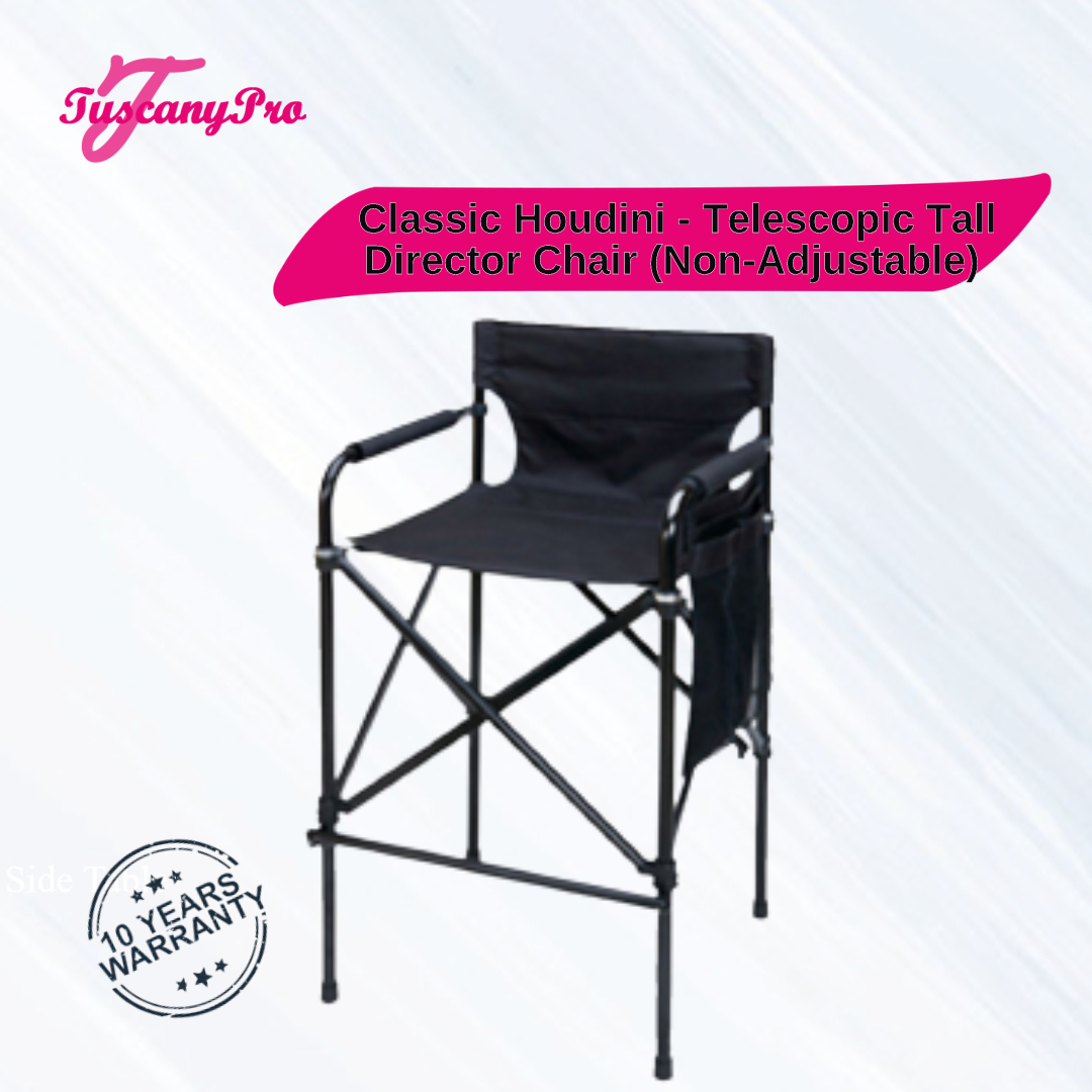 Classic-Houdini-Telescopic-Tall-Director-Chair-Non-Adjustable (3 ...